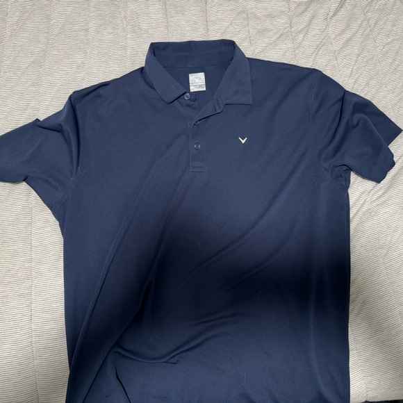 Callaway | Shirts | Mens Navy Blue Calloway Golf Polo | Poshmark